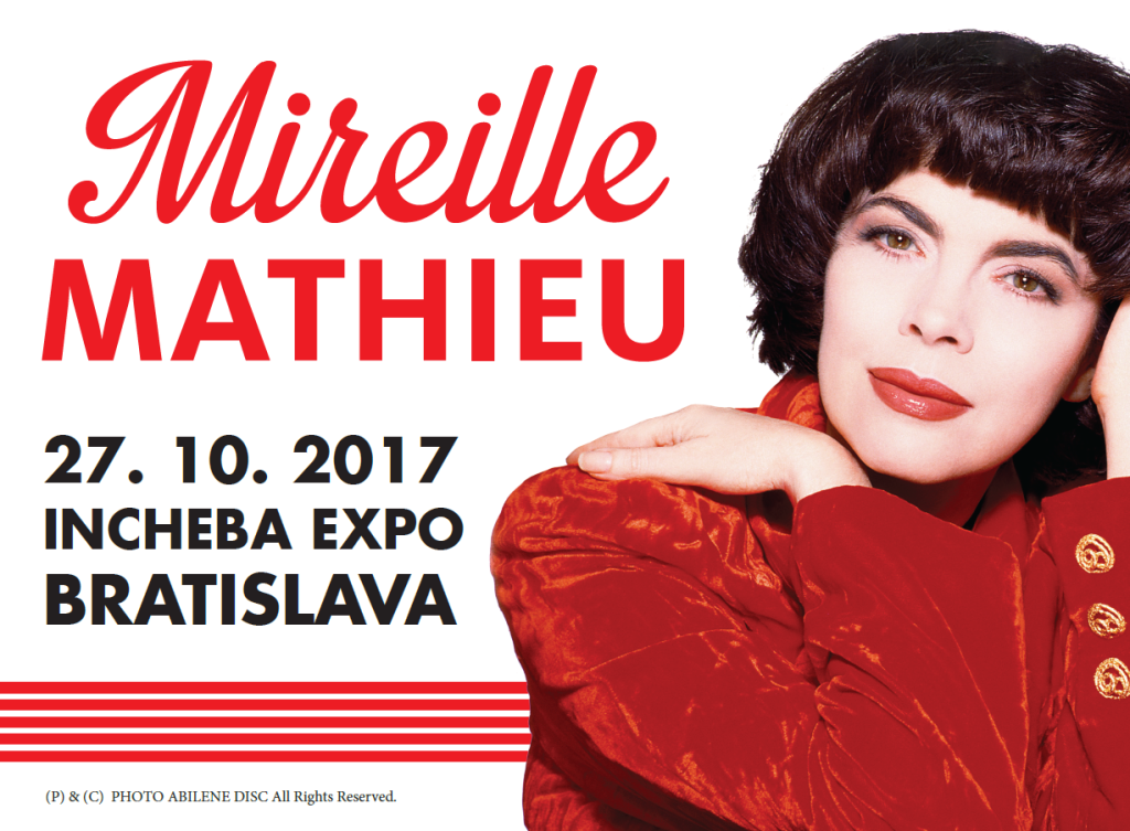 Concerts Octobre 2017 Prague & Bratislava | Mireille Mathieu – Official ...